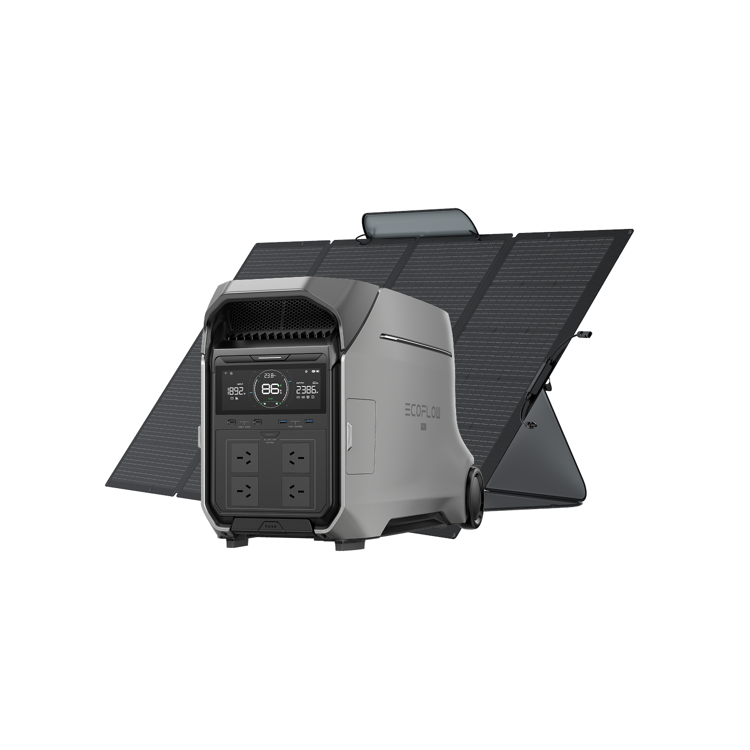 Solar Generator EcoFlow DELTA Pro 3 400W Solar Panel | EcoFlow AU