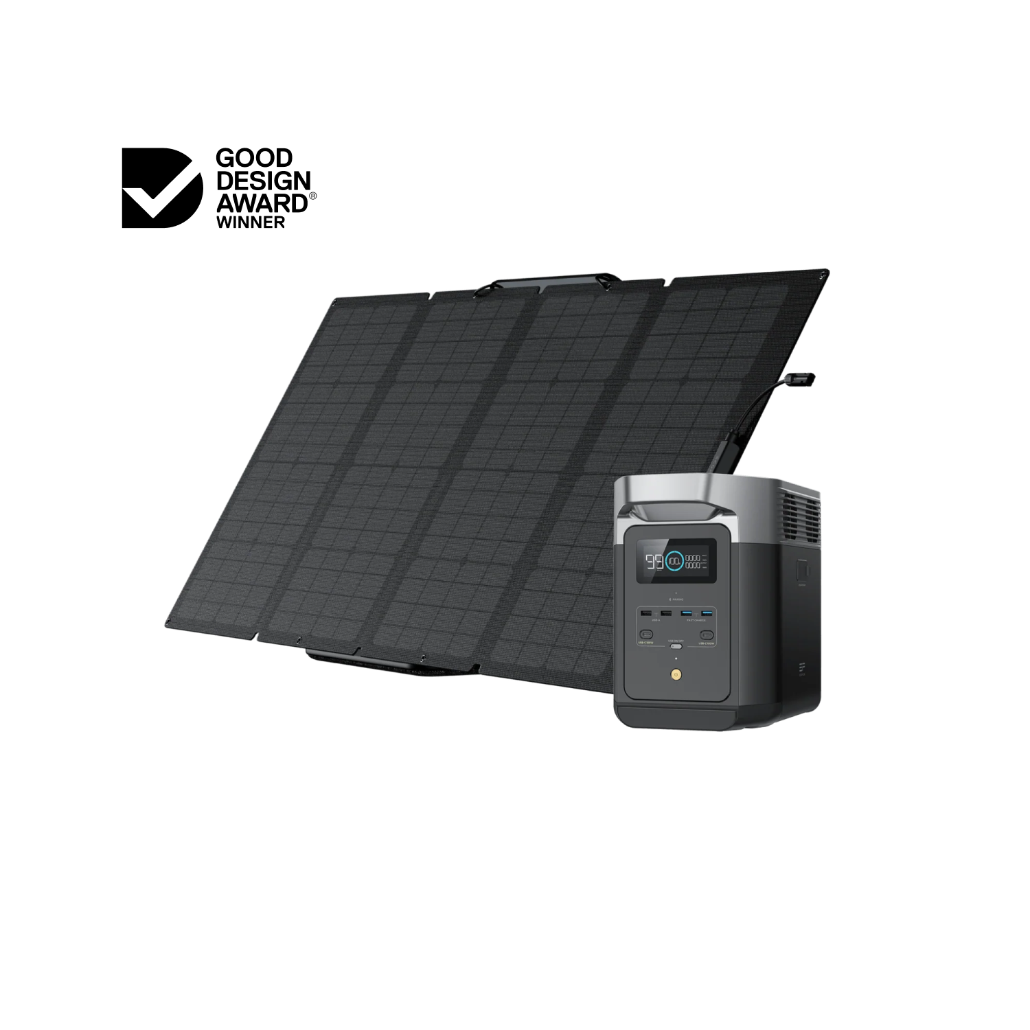 EcoFlow DELTA 2 Solar Generator (PV160W) - EcoFlow Australia
