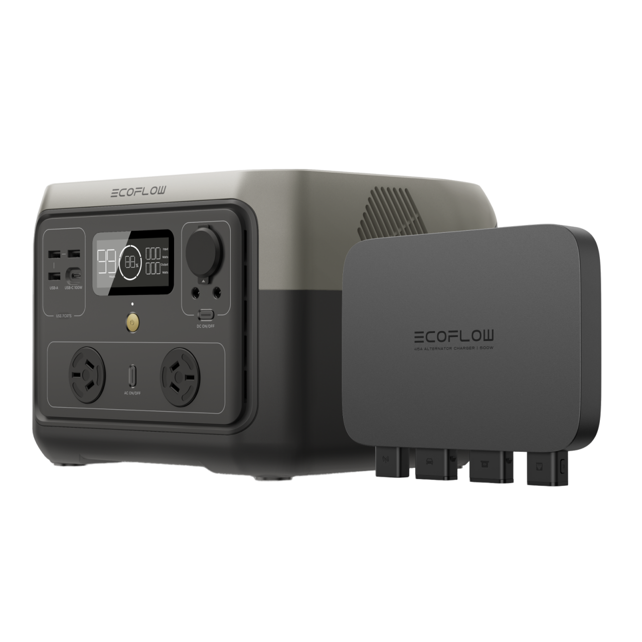 EcoFlow RIVER 2 Max+500W Alternator Charger | EcoFlow AU