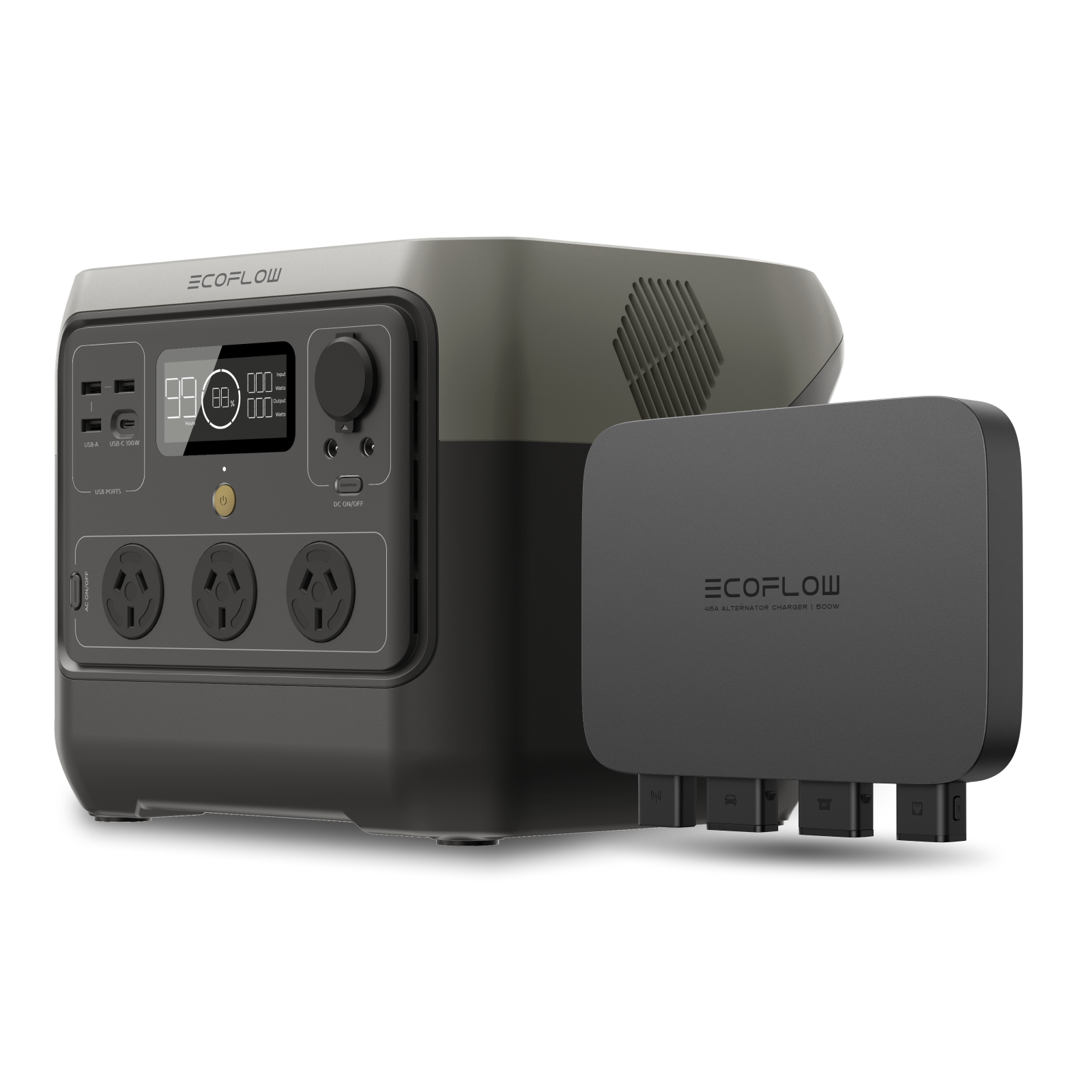 EcoFlow 500W Alternator Charger for Vehicles | EcoFlow AU - RIVER 2 Pro ...