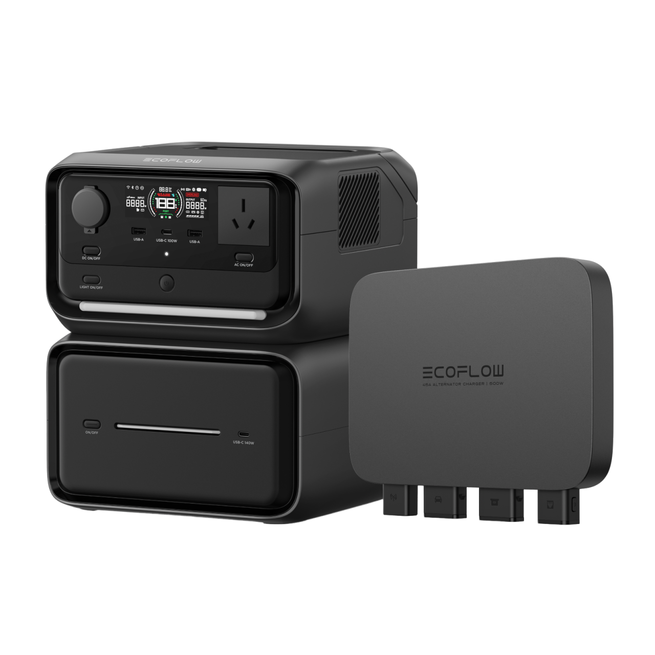 EcoFlow 500W Alternator Charger for Vehicles | EcoFlow AU - RIVER 3 Max ...